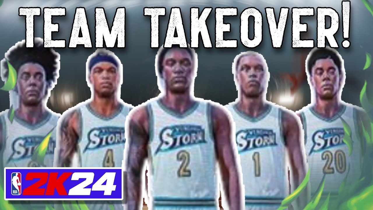 I ADDED ME AND MY FRIENDS TO A 2K ROSTER.. - Team Takeover (Part 1 ...