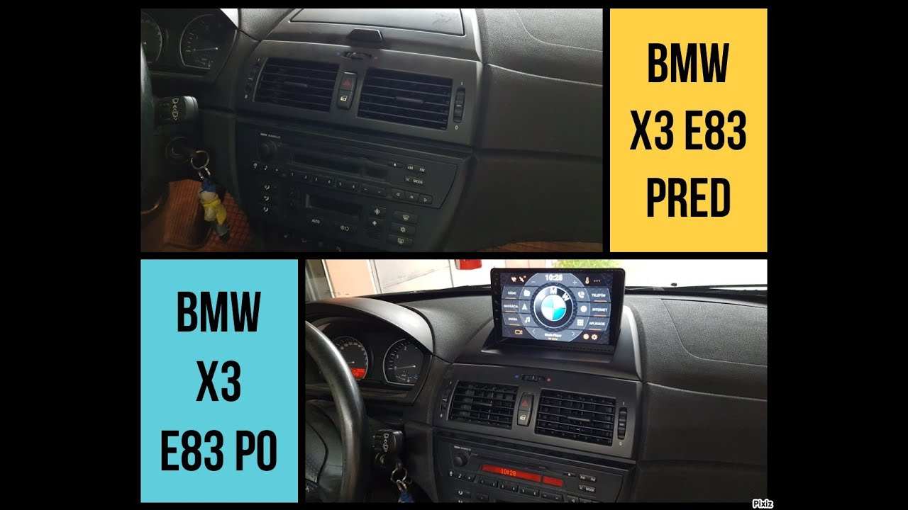 ANDROID BMW X3 E83 GPS WIFI - YouTube