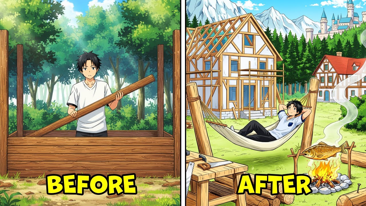 SUMMONED TO ANOTHER WORLD, HE USES CREATION MAGIC TO BUILD A PARADISE, SLOW LIFE | MANGA RECAP ...