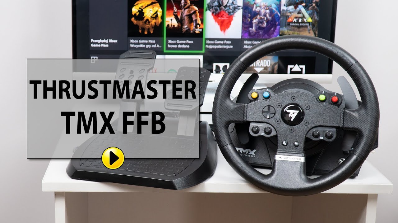 Kierownica THRUSTMASTER TMX FFB - YouTube