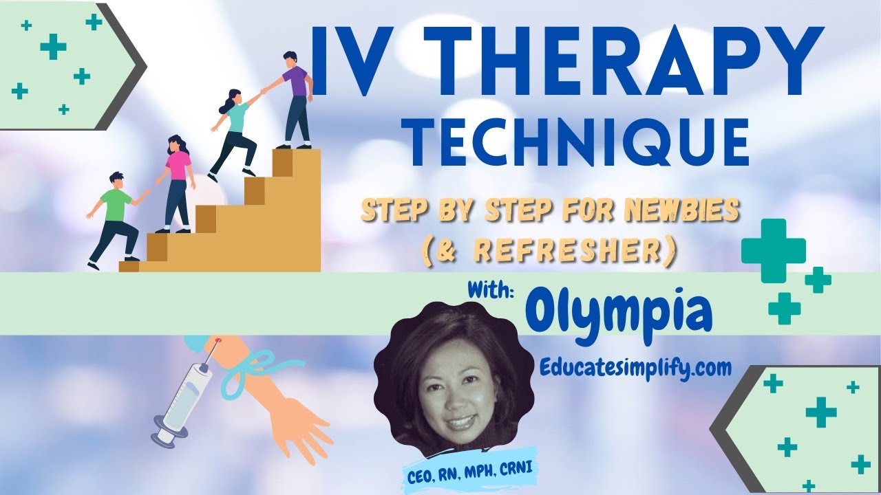 Mastering Iv Therapy: The Ultimate Step-by-step Guide - YouTube