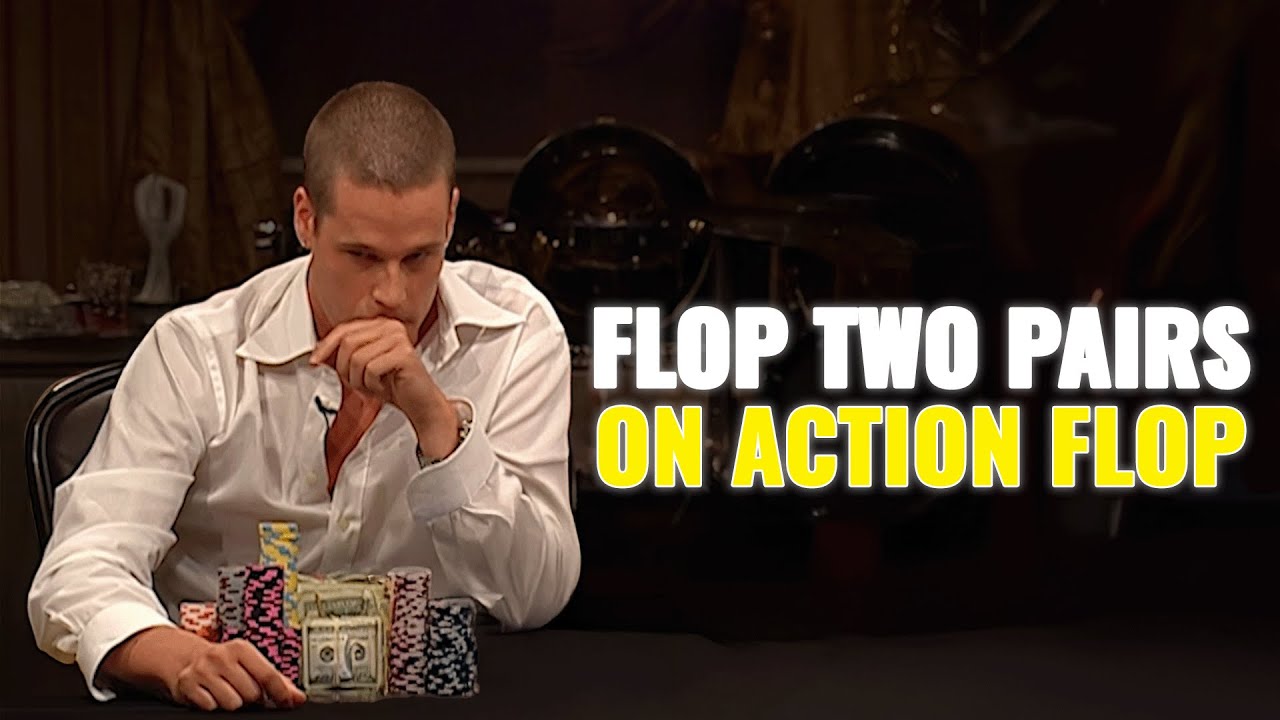 Flop Two Pair On Action Flop - YouTube