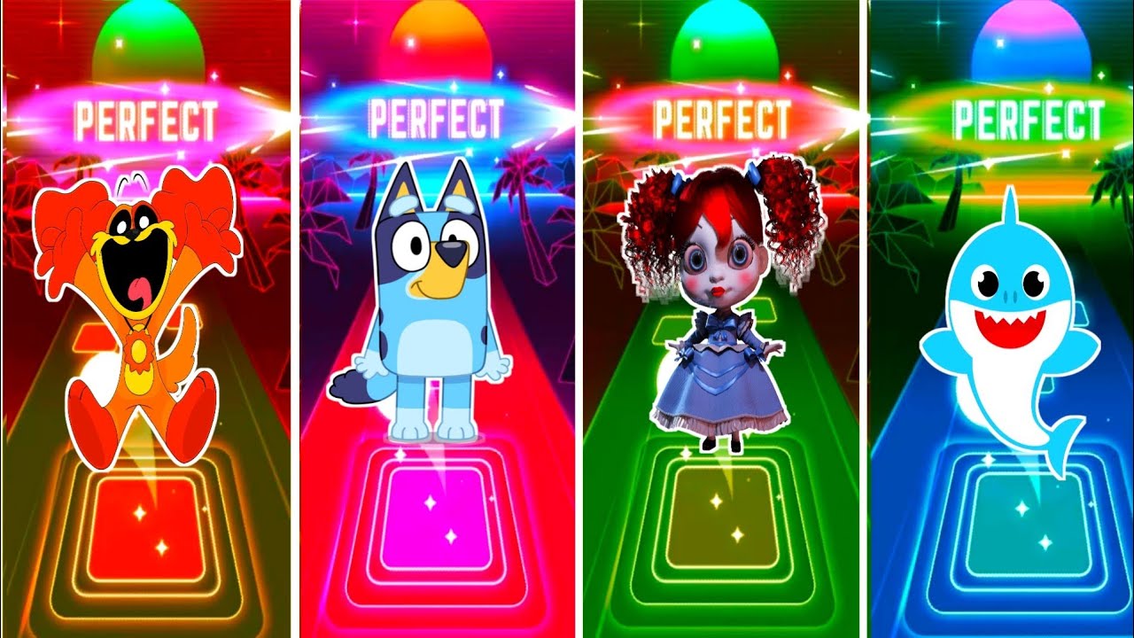 Smiling Critters Animation🆚Bluey🆚poppy playtime animation🆚Baby Shark🔥 ...