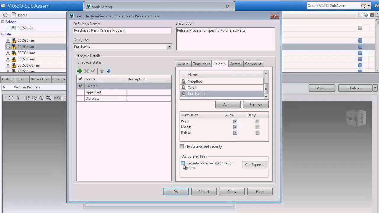 Autodesk Vault 2015 R2 Video Item Management - YouTube