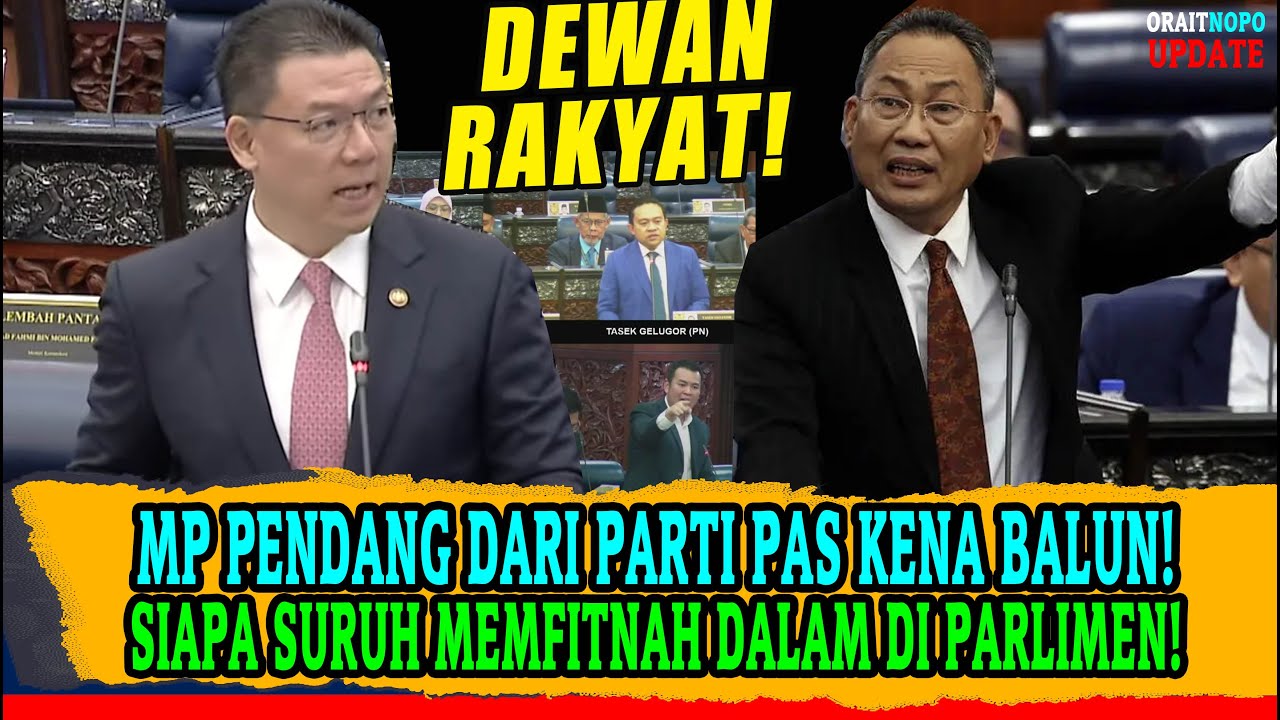 MP PENDANG DARI PARTI PAS KENA BALUN!SIAPA SURUH MEMFITNAH DALAM DI ...