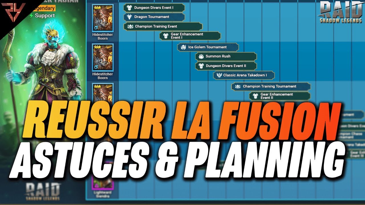 Comment Réussir la Fusion Fabian "FACILEMENT" ? RAID Shadow Legends ...