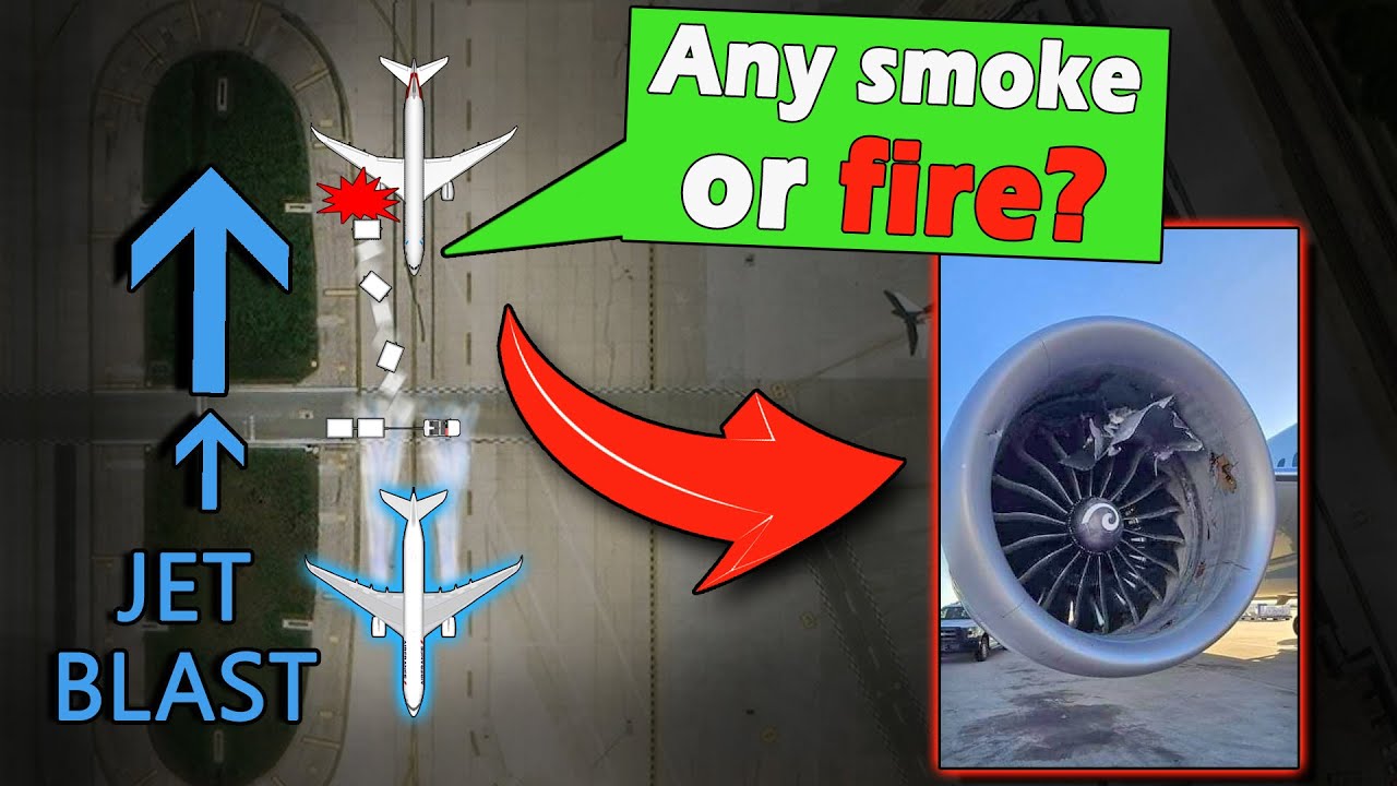 Cargo Container INGESTED INTO THE ENGINE Caused Serious Damage! - YouTube