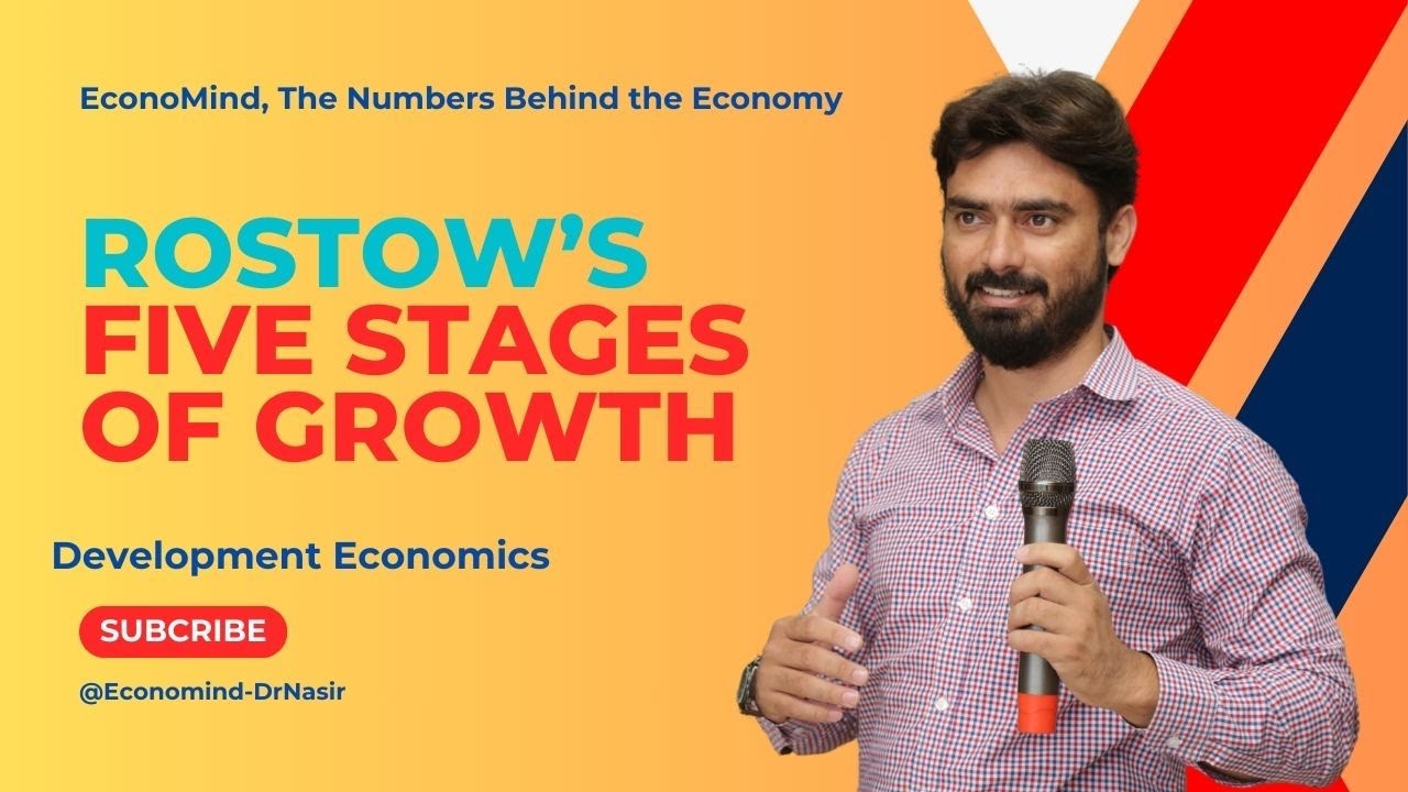 Rostow's Five Stages of Economic Growth | Development Economics ...