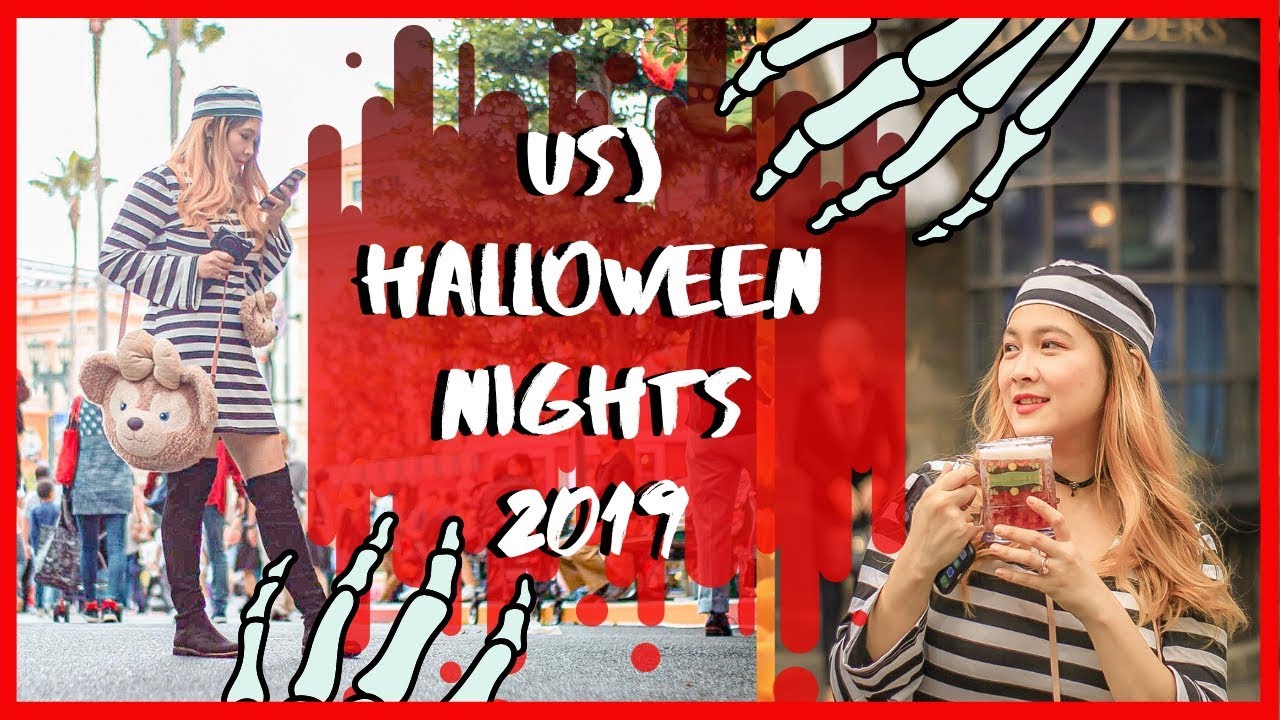 USJ HALLOWEEN NIGHTS 2019 | UNIVERSAL STUDIOS JAPAN | VLOG # 70 ...