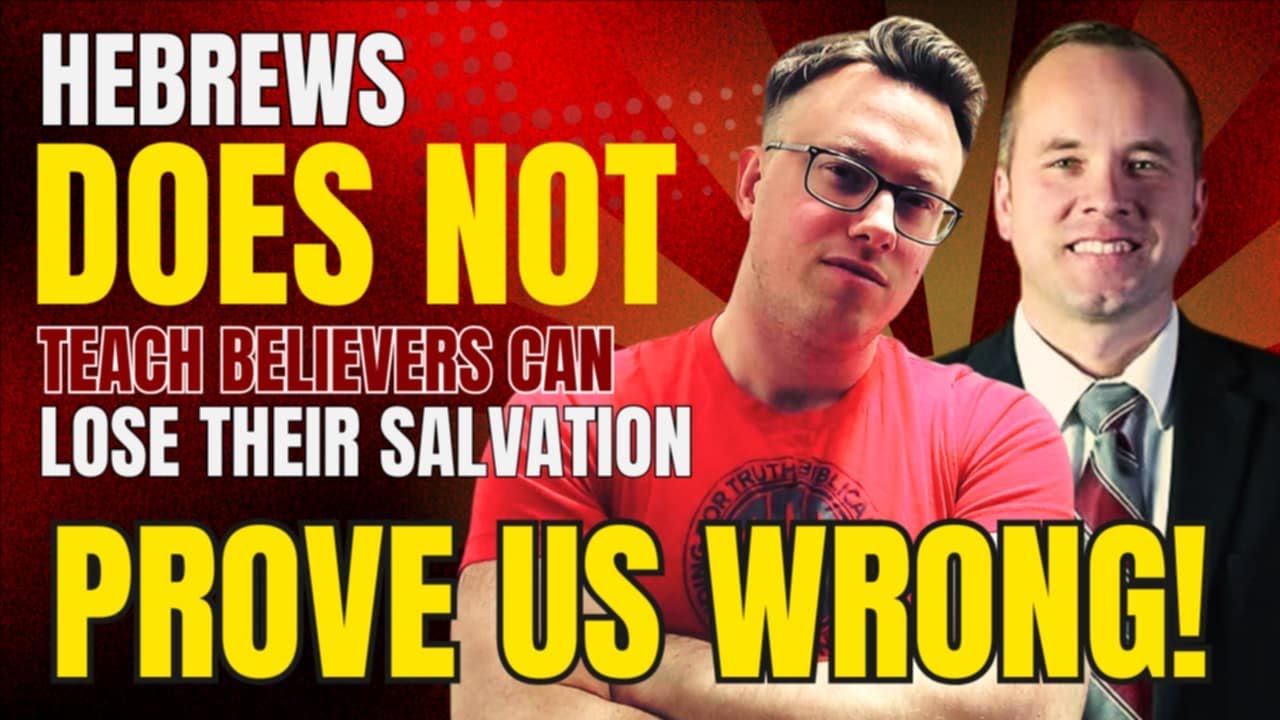 The Book of Hebrews Does Not Teach a Loss of Salvation | Prove Us Wrong - Pastor Tommy McMurtry ...