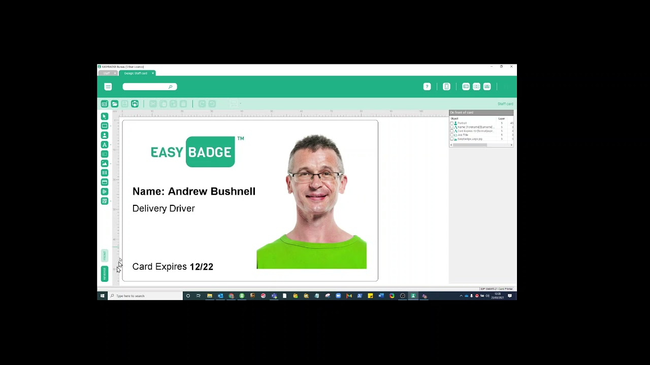 EasyBadge How To Print Back Of 2 Sided Card On Single Sided Printer EasyBadge How To Print Back Of 2 Sided Card On Single Sided Printer