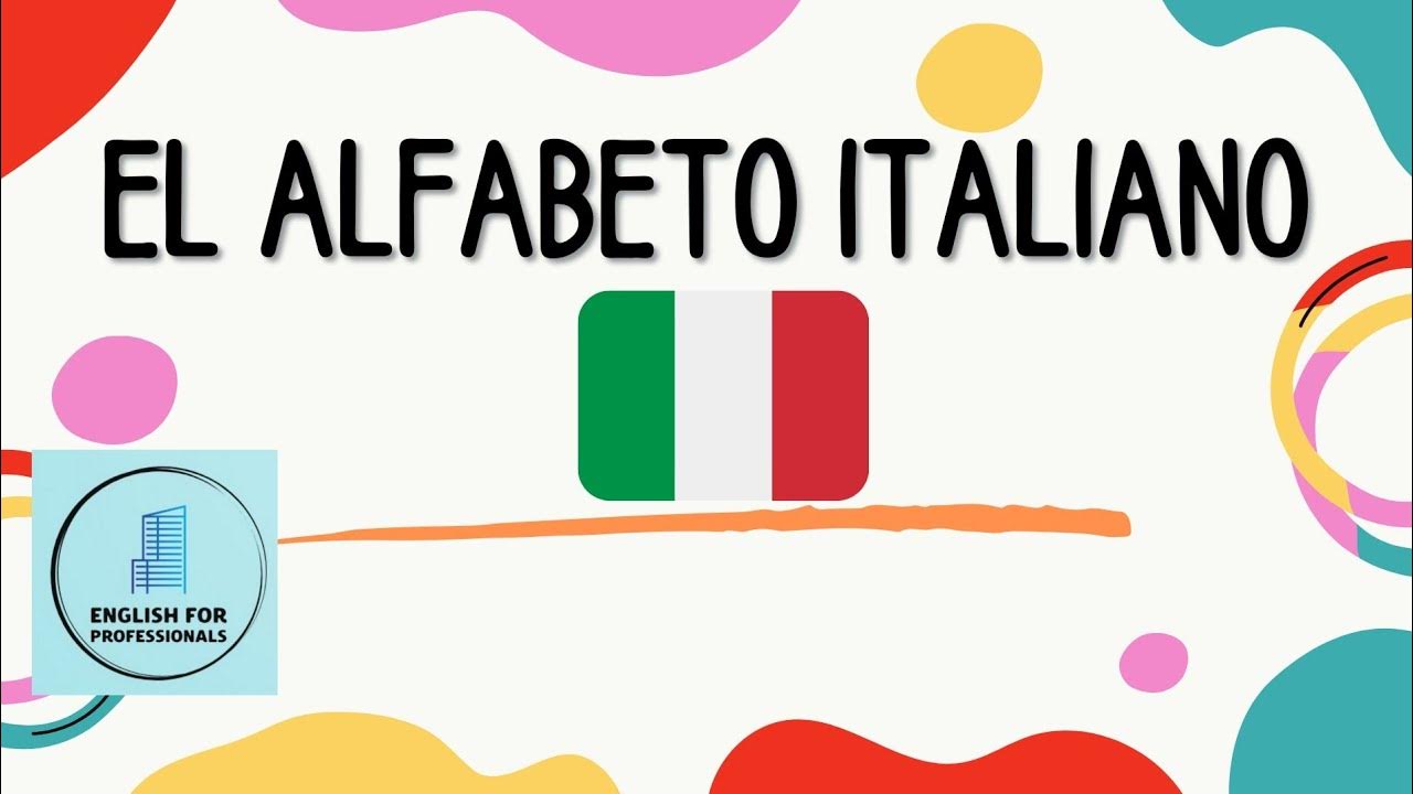 L' Alfabeto Italiano, Italian Alphabet, El Abecedario Italiano 😃 ...