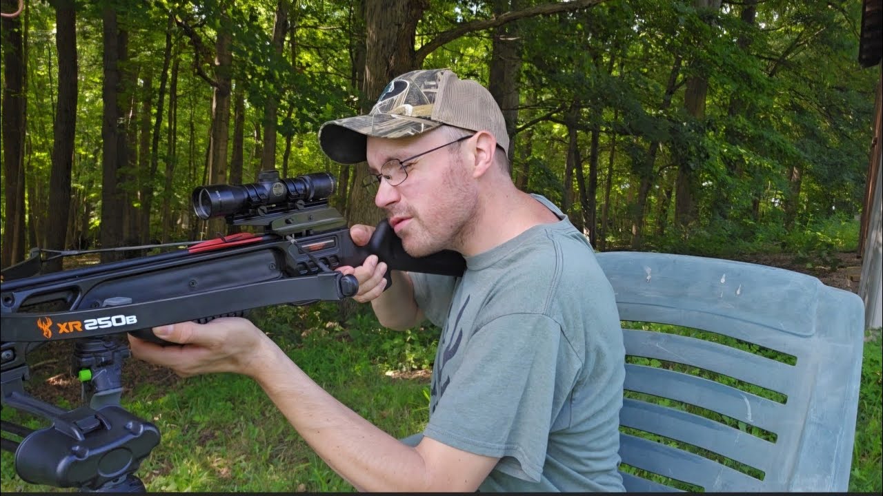 Crossbow Practice from an Elevated Position - YouTube