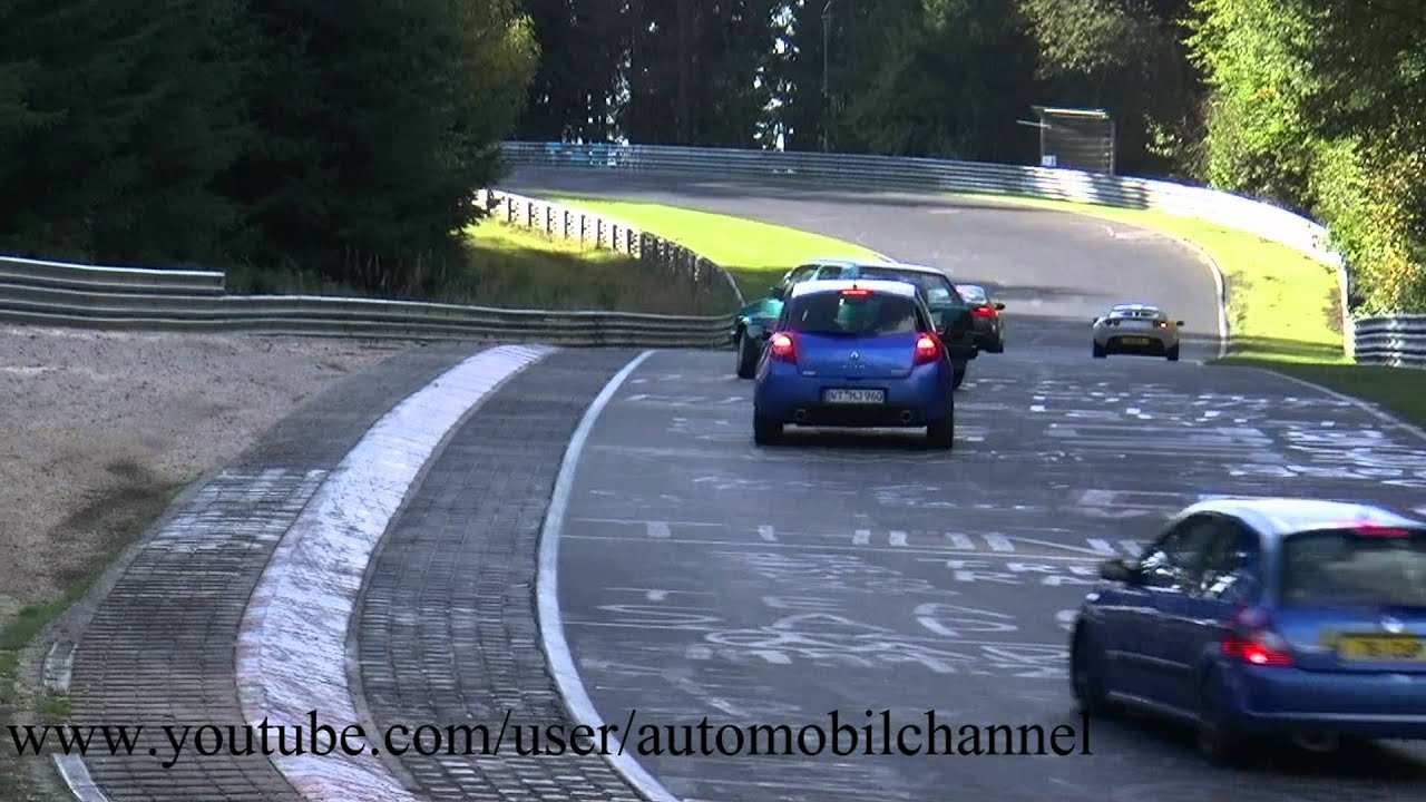 VW Golf 2 CRASH Accident Unfall @ Nordschleife Nürburgring 07 10 2012 ...