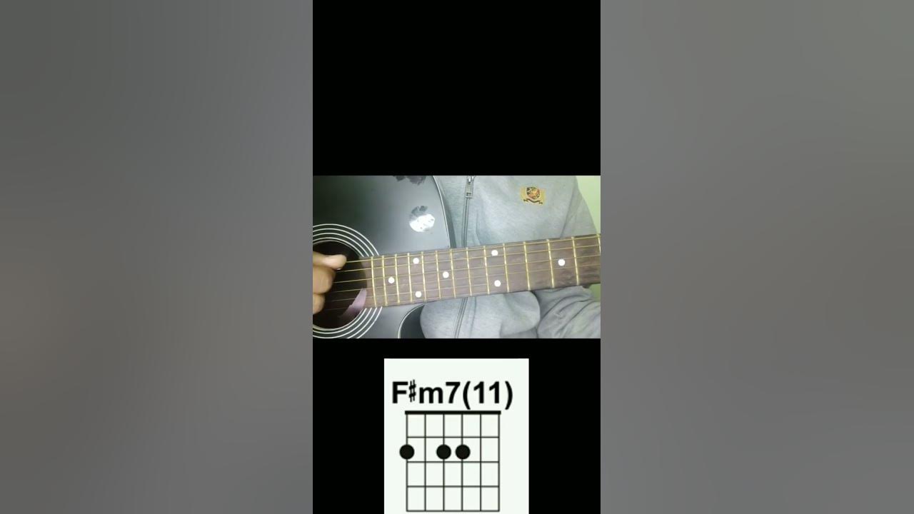 Guitar Chords F Sharp Minor 711 Youtube
