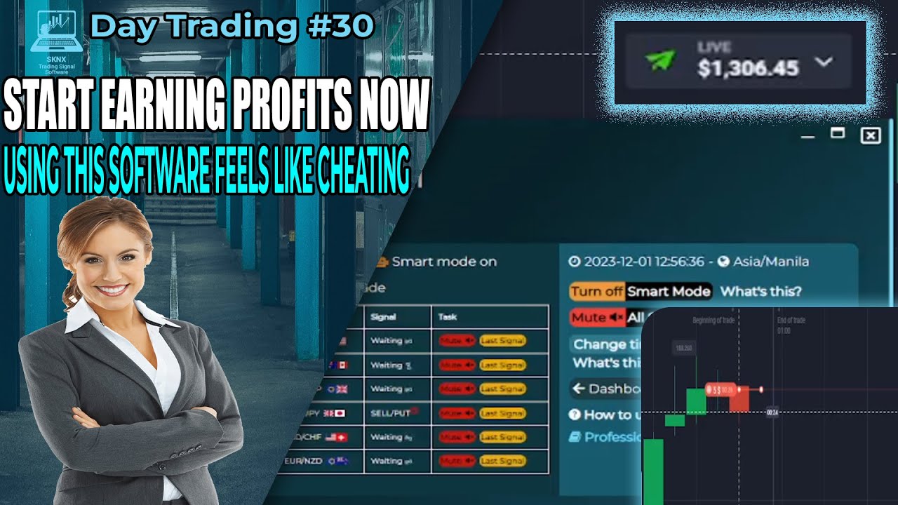 Amazingly Accurate VIP Signal Software | Day Trading 30 | Binomo,Quotex ...