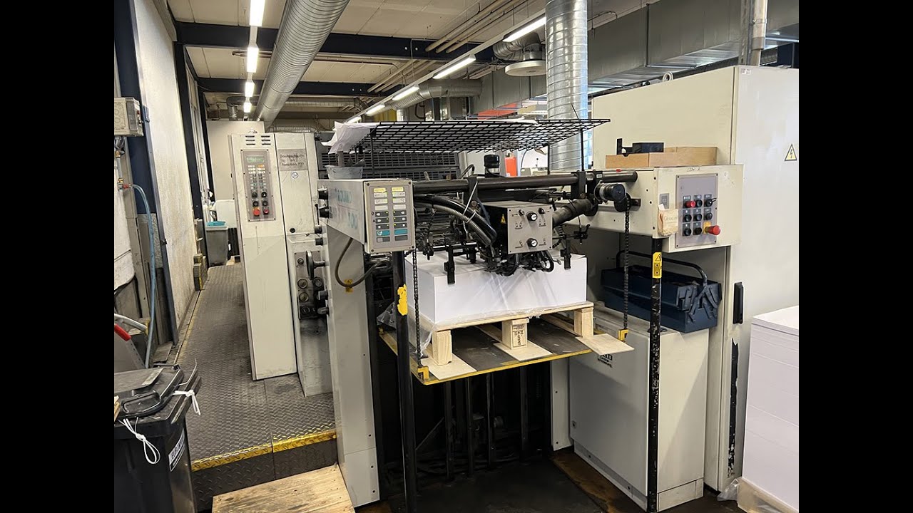 MAN ROLAND 304 - YEAR 1998 - YouTube