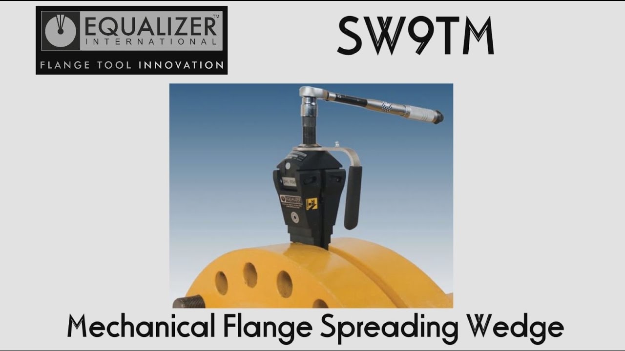 Equalizer SW9TM Mechanical Flange Spreading Wedge - YouTube