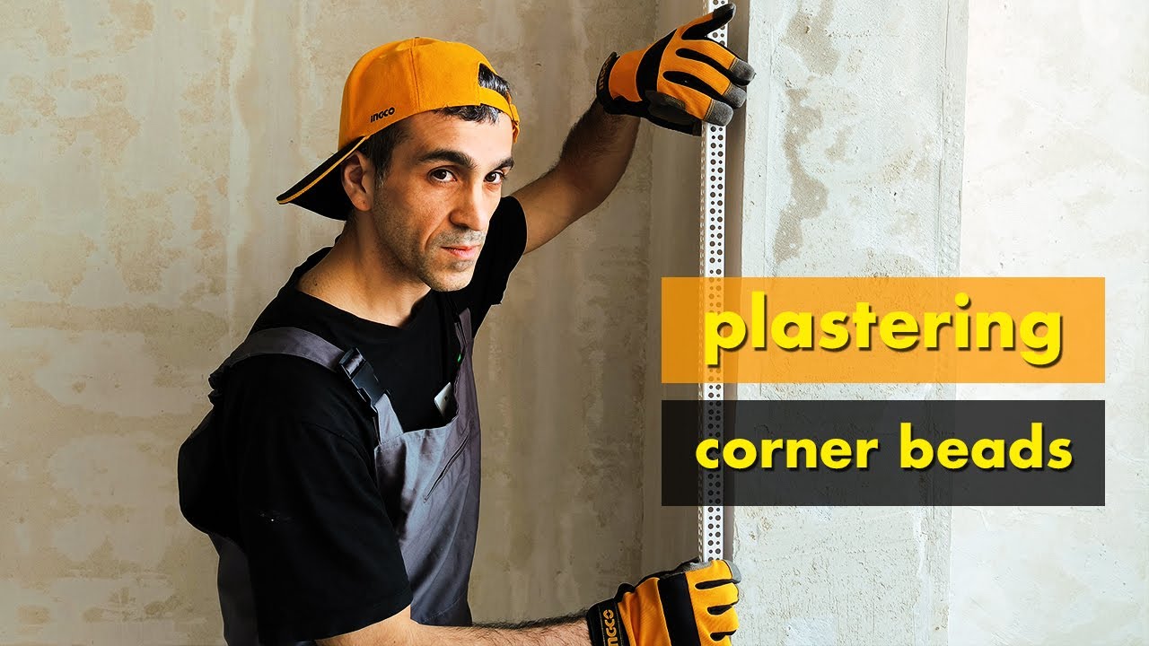 How to install corner beads - YouTube