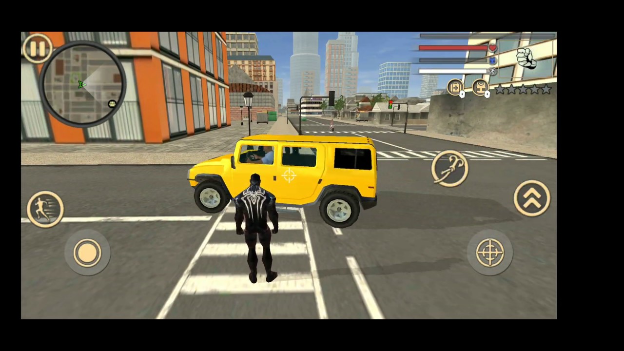 Black Spider Rope Hero Wice Town ( Jang Hee ) - Android Game - YouTube