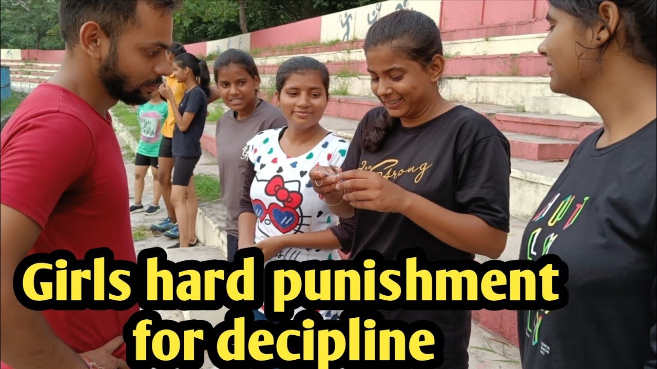 Girls Hard Punishment For Decipline Youtube