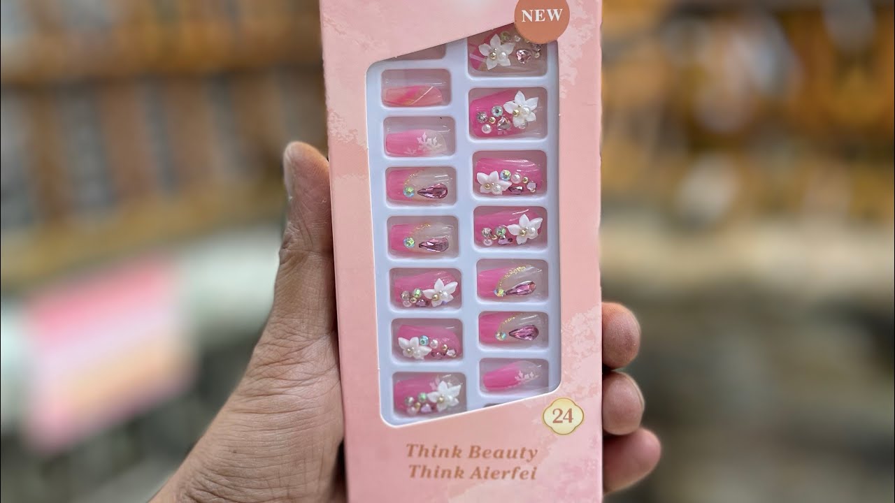 fake nails।fake nail price in bangladesh।nail design।nail collection ...