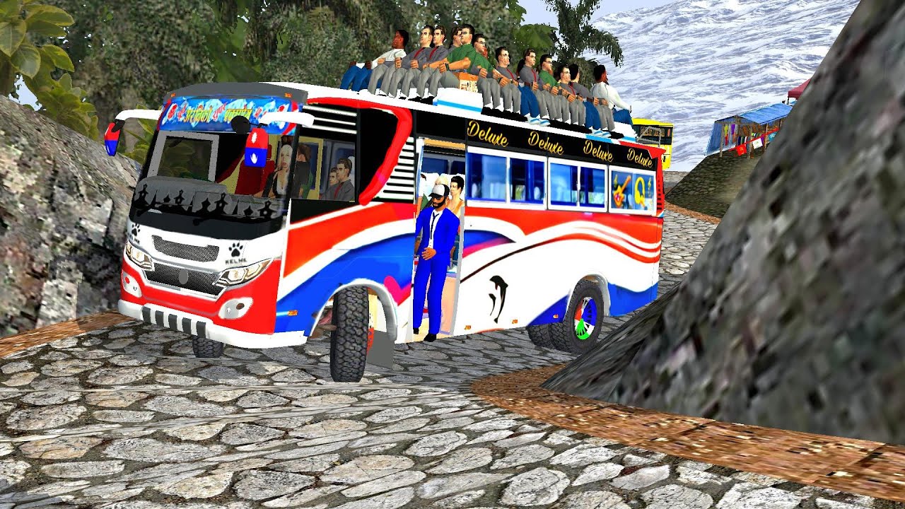 Nepali new bus skin arniko - YouTube