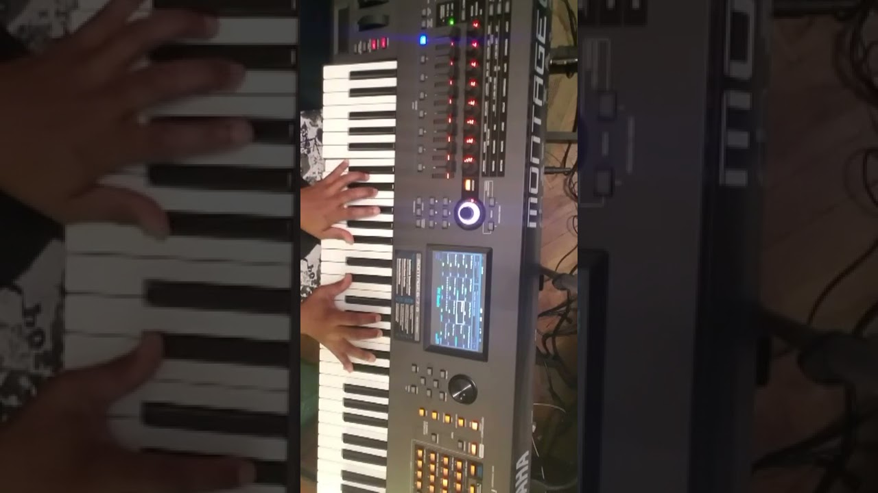 PLAYING IMPROVISATIONAL MUSIC ON THE YAMAHA MONTAGE KEYBOARD - YouTube