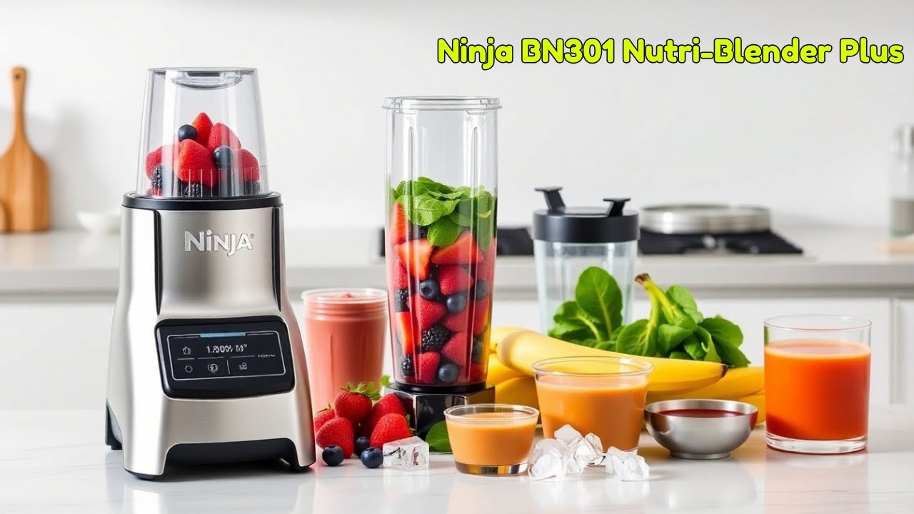Ninja BN301 Nutri-Blender Plus: Smoothies Made Simple! - YouTube