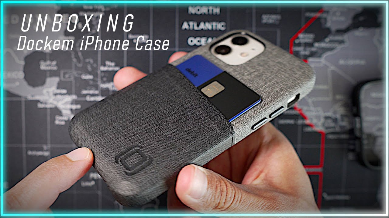 Dockem Wallet iPhone Mini Case Unboxing - YouTube