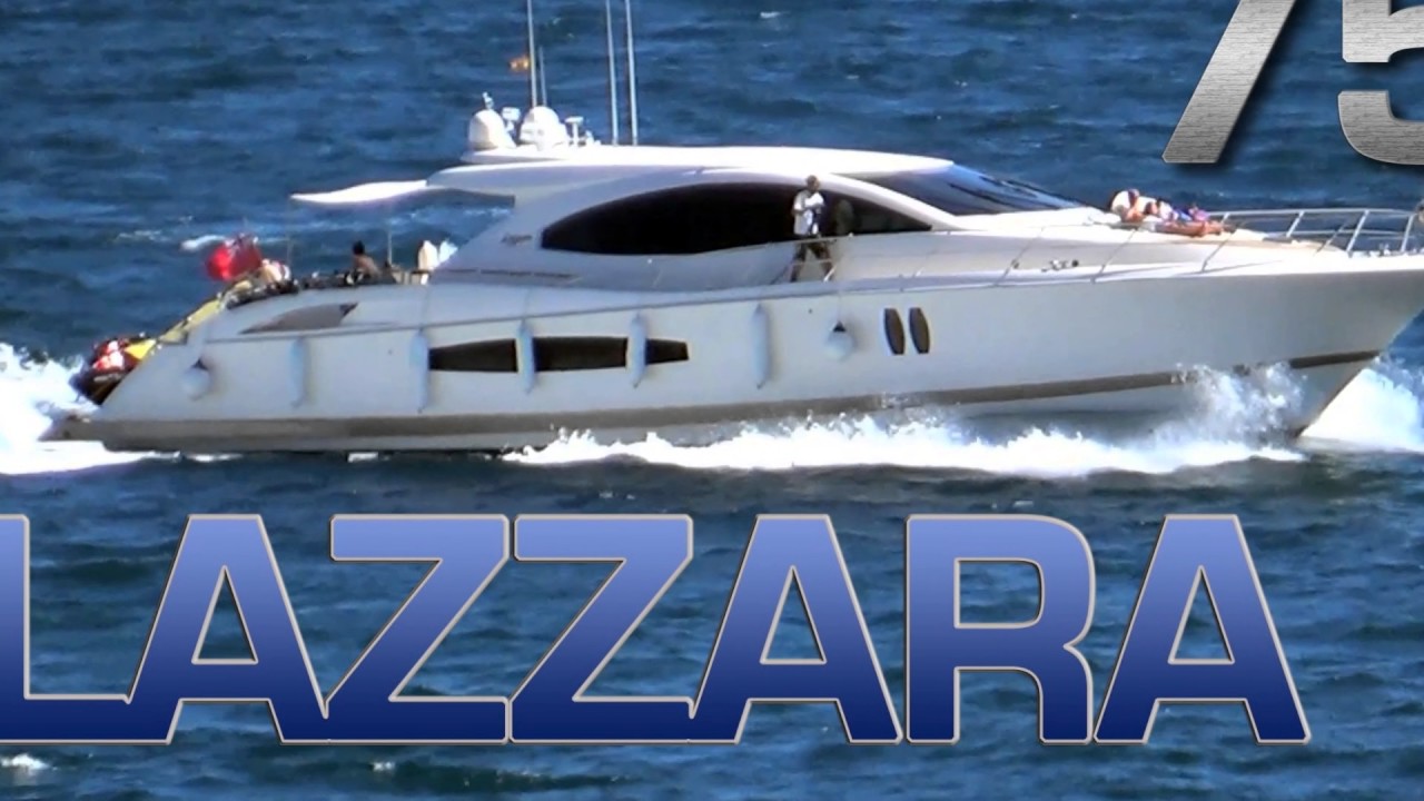 Lazzara Yachts LSX 75 #5 - YouTube