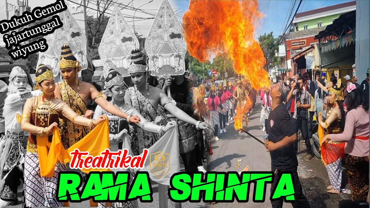 TREATRIKAL RAMA SHINTA KARNAVAL GEMOL - YouTube