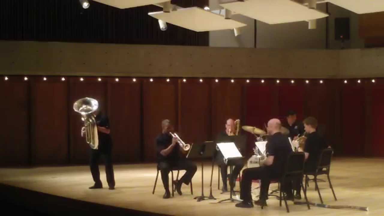 Tuba Tiger Rag- UNO Faculty Brass - YouTube