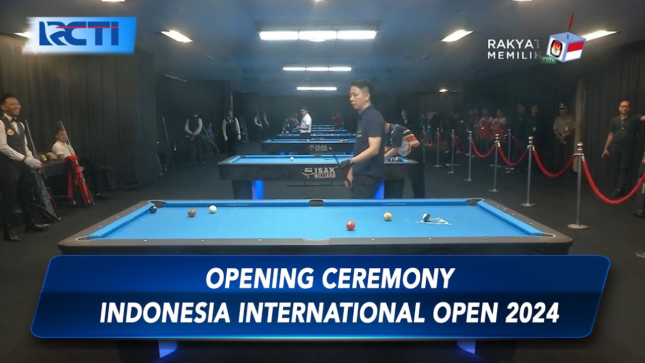 Opening Ceremony Indonesia International Open 2024 - SIP 23/01 - YouTube