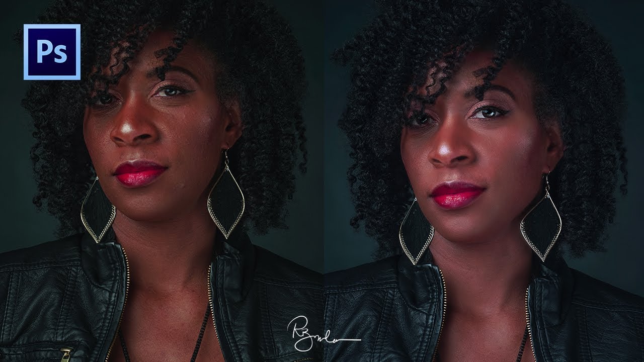 25V MOS: How I edit my portraits - YouTube