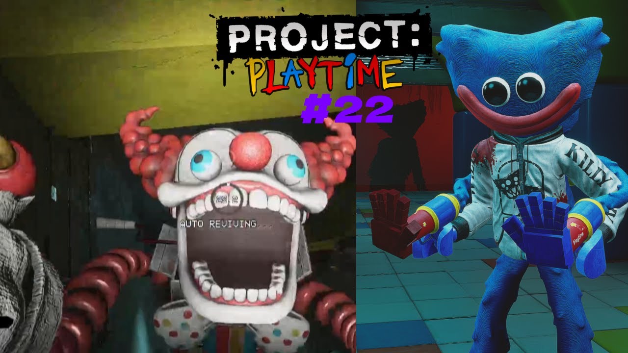 Chased by Clown Boxy | Project playtime #22 - YouTube