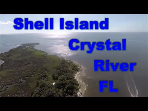 Shell Island Crystal River Florida - YouTube