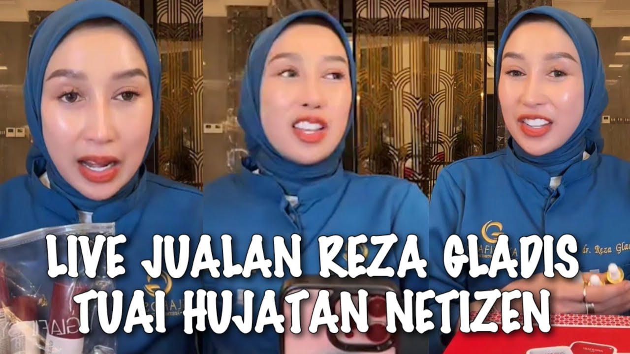 MENGEJUTKAN√√ REZA GLADIS TETAP LANJUT BERJUALAN MESKI NETIZEN ...