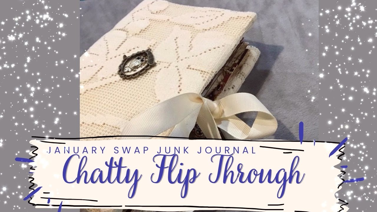 January Junk Journal Swap | Chatty Flip Through | Paginator - YouTube