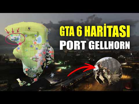 GTA 6'NIN PORT GELLHORN KASABASI İLE ALAKALI BİLDİĞİMİZ HER ŞEY! | Haritayı İnceliyoruz: Bölüm 2