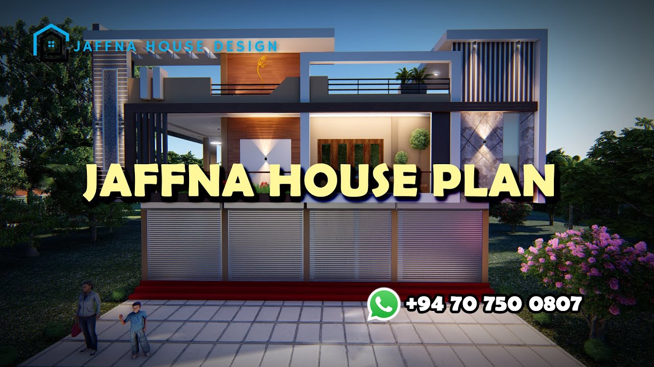 House model and animation| Jaffna House Designs | Jaffna style house ...