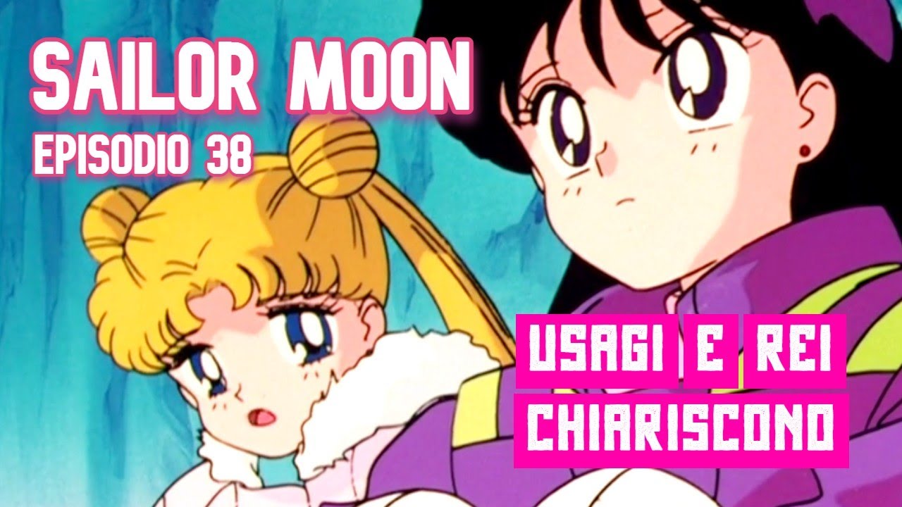 SAILOR MOON 38, Usagi e Rei chiariscono sotto la neve. Analisi scena ...