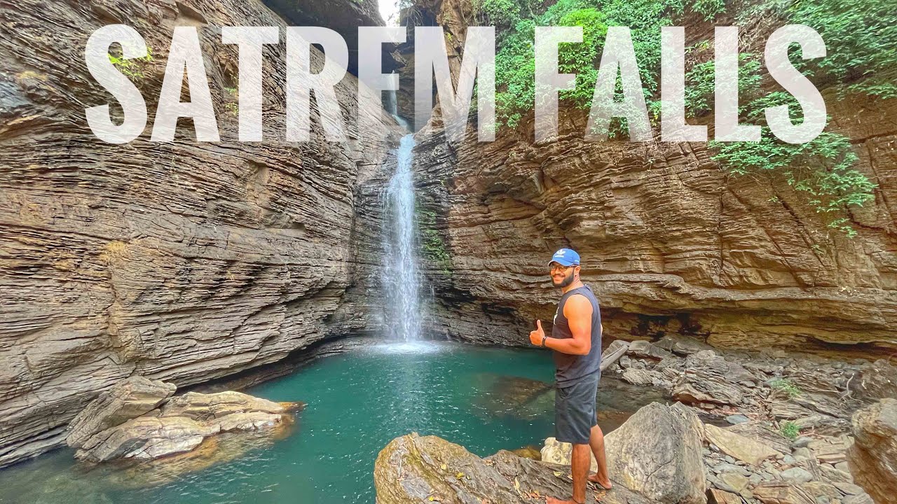 Magnificent Satrem falls | Hiking to Satrem Waterfall | Hidden ...