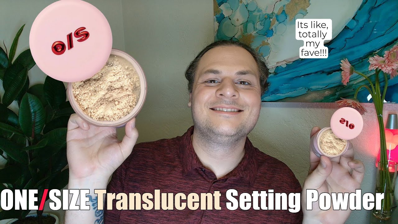 ONE/SIZE Translucent Setting Powder - YouTube