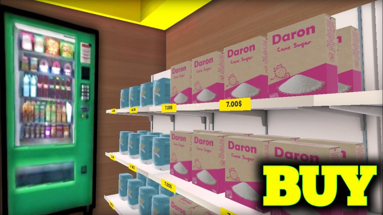 Buy A vending machine || Retail Store Simulator games - YouTube