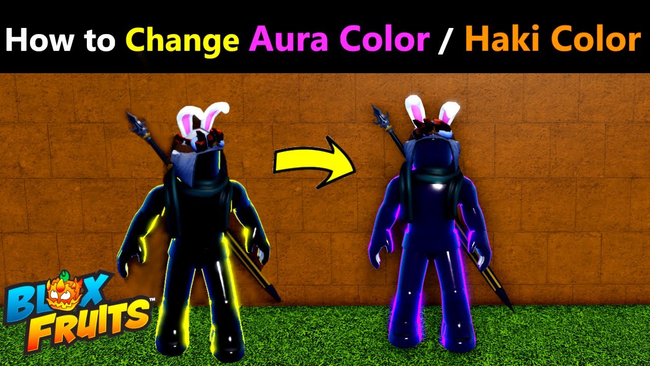 How to Change Aura Color in Blox Fruits | How to Change Haki Color in ...
