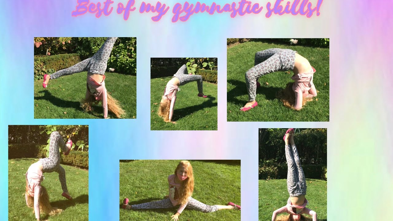 Best of my gymnastic skills! - YouTube