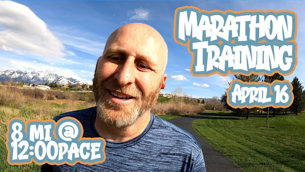 MARATHON TRAINING: 8 Miles in South Jordan - YouTube