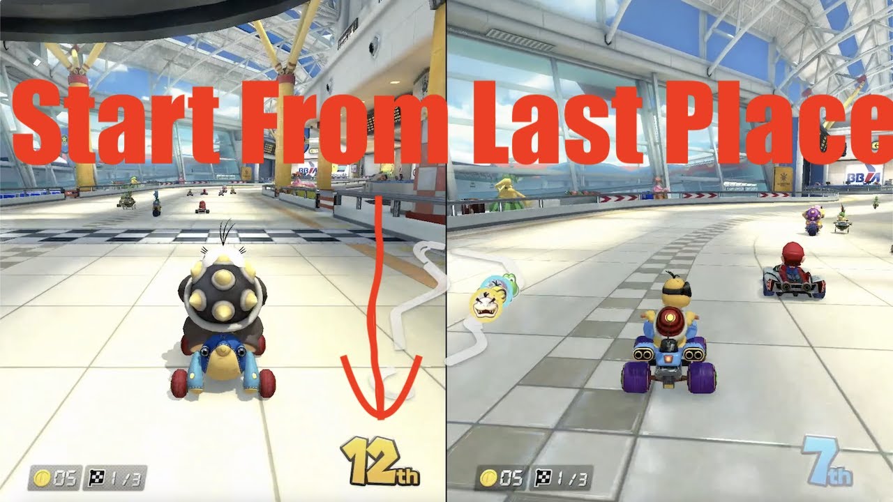 Mario Kart 8 Deluxe A Last Place Finish? - YouTube
