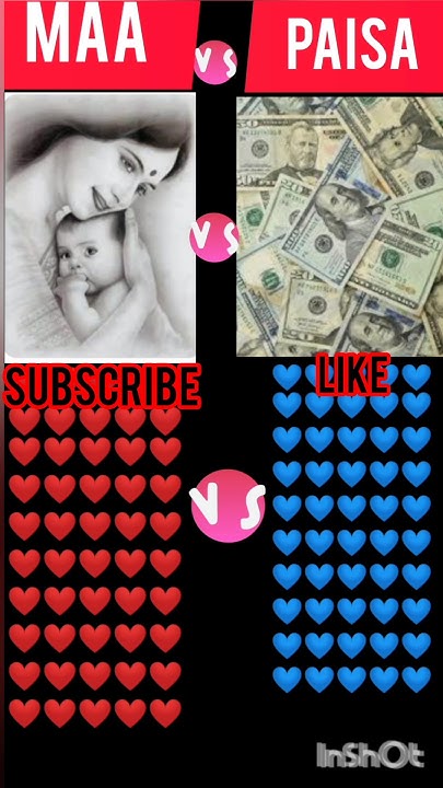 Maa Vs paisa#recommended actions#trending - YouTube